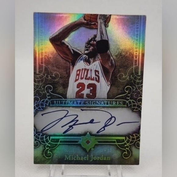 Accessories | Holo Michael Jordan Card Michael Jordan Autograph ...